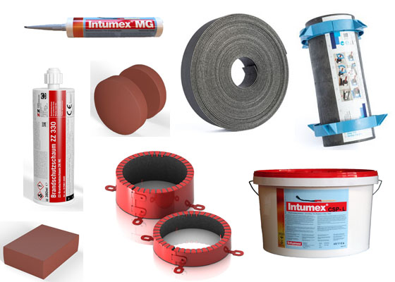 Obturation coupe-feu | Jud Bau-Stoffe + Systeme